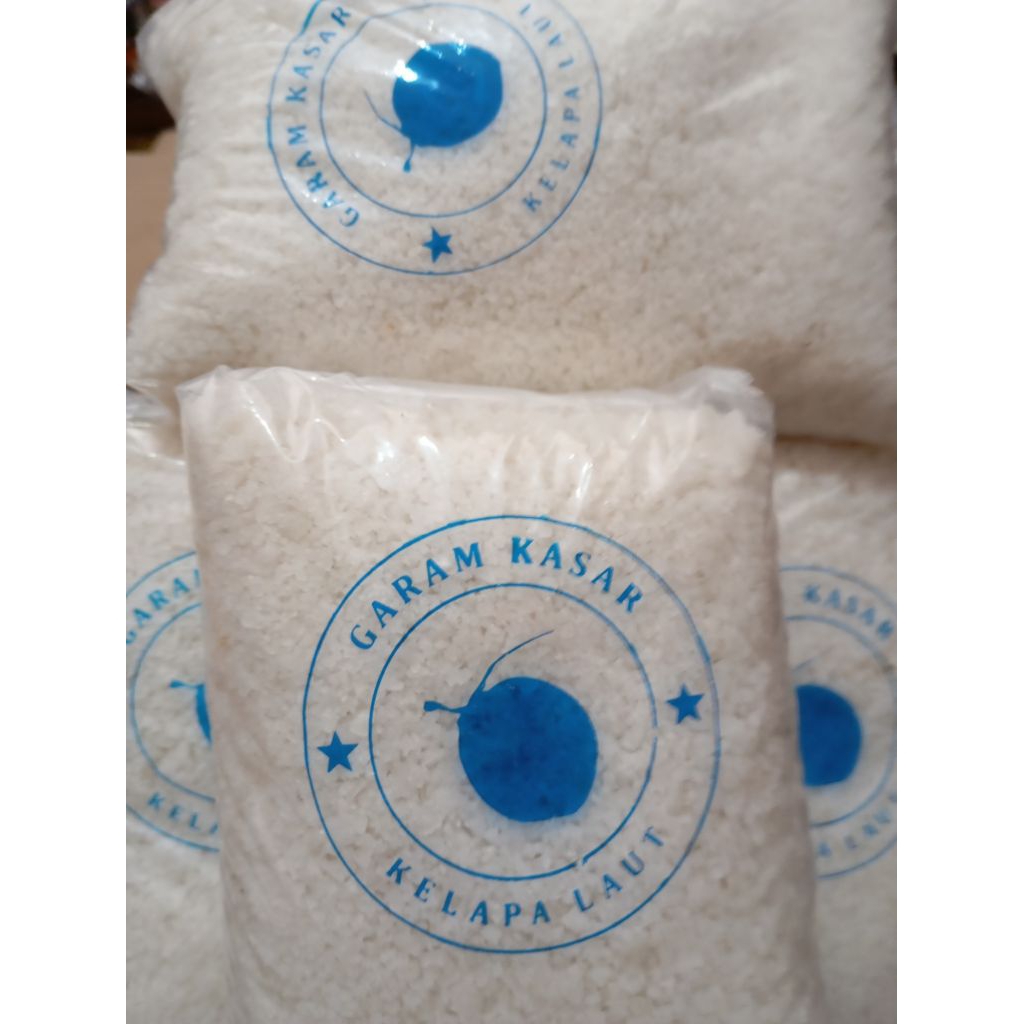 Jual Garam Kasar Alami 1kg – Asin Murni, Cocok untuk Masakan, Marinasi ...