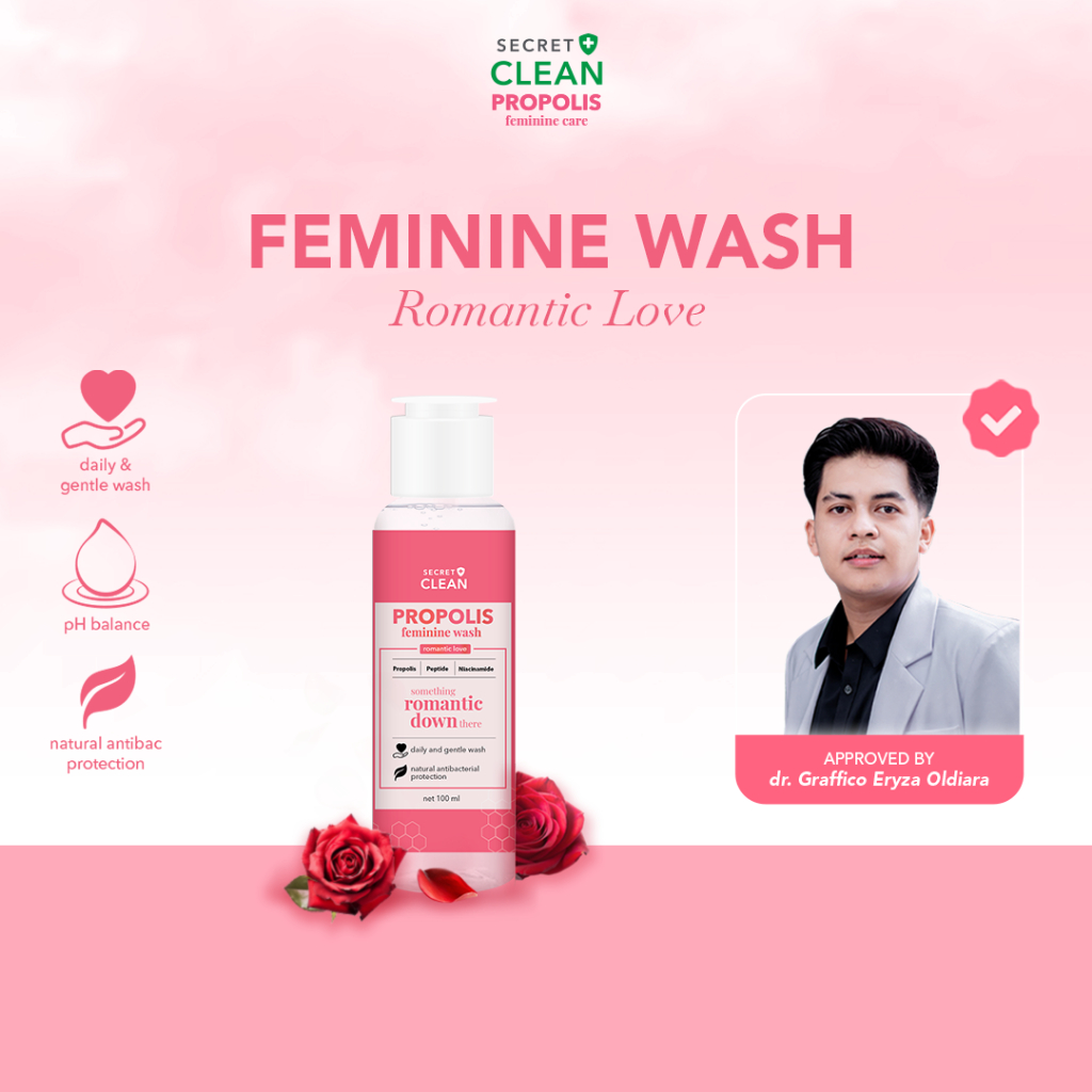 Jual Secret Clean Propolis Feminine Wash 100ml - Romantic Love ...