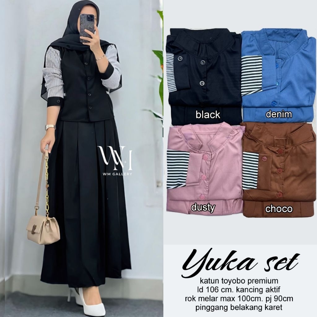 Jual Yuka Set by w&w clothing original | Shopee Indonesia
