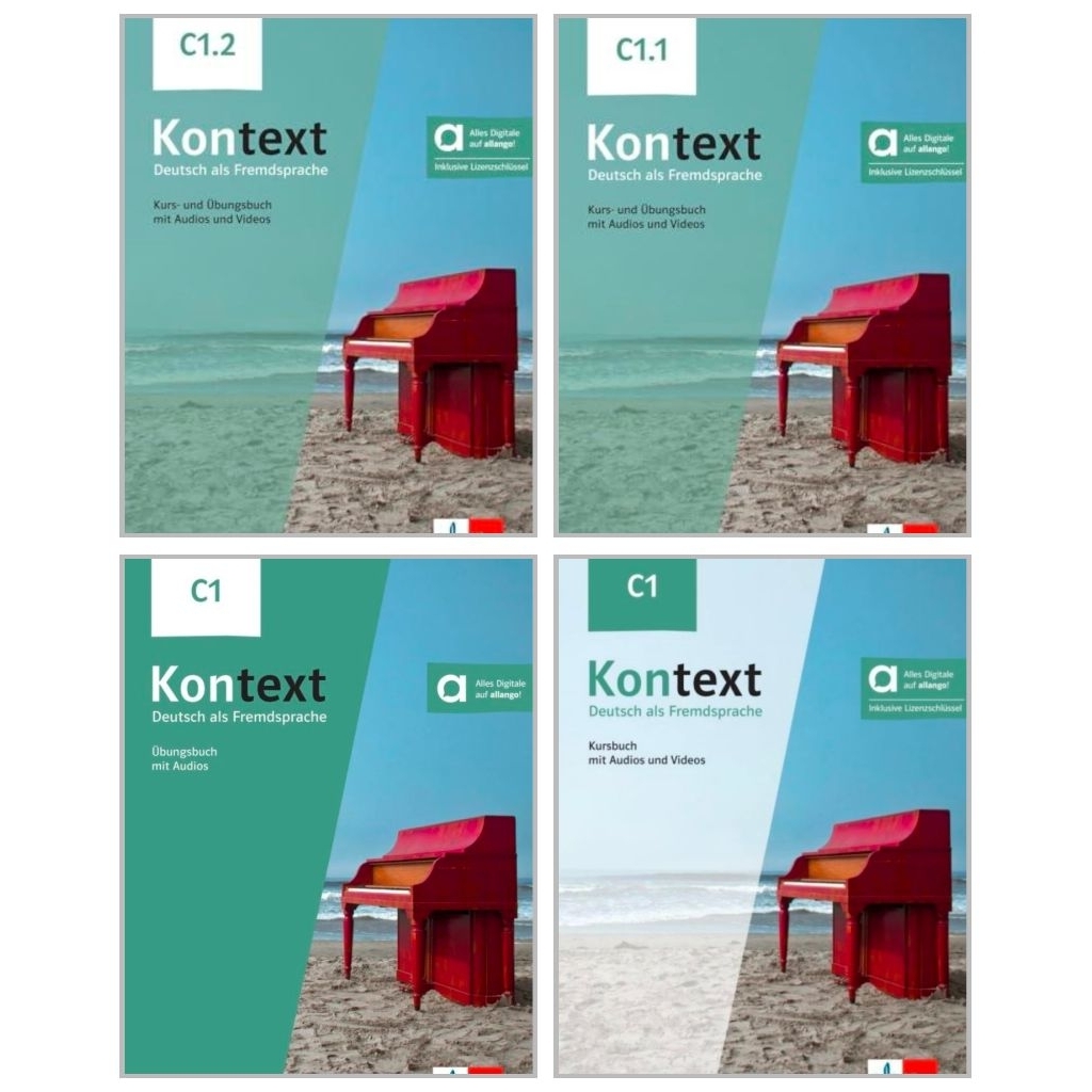 Jual Buku Jerman : KONTEXT C1 Dan C1.1 & C1.2 Kursbuch & Ubungsbuch ...