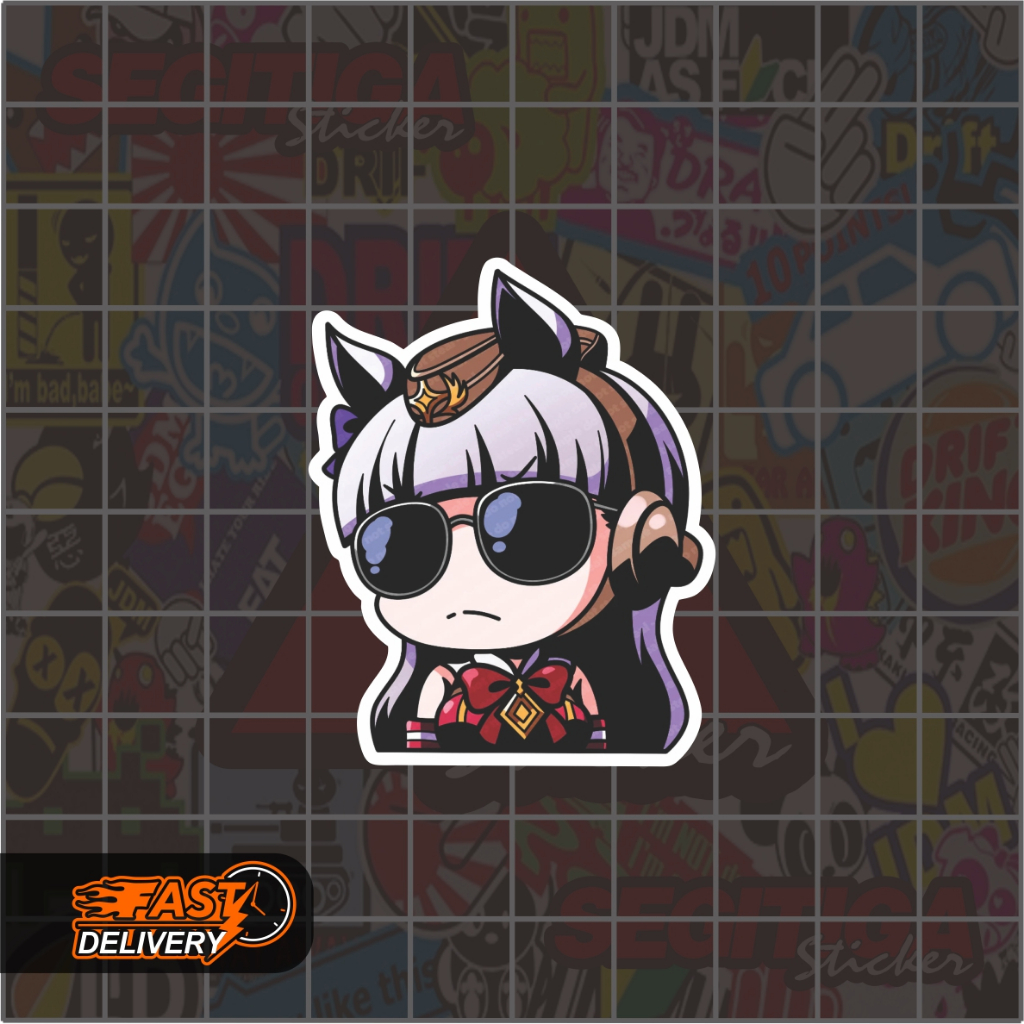 Jual Sticker Uma Musume Char Gold Ship Ukuran 4 x 5 Cm | Shopee Indonesia