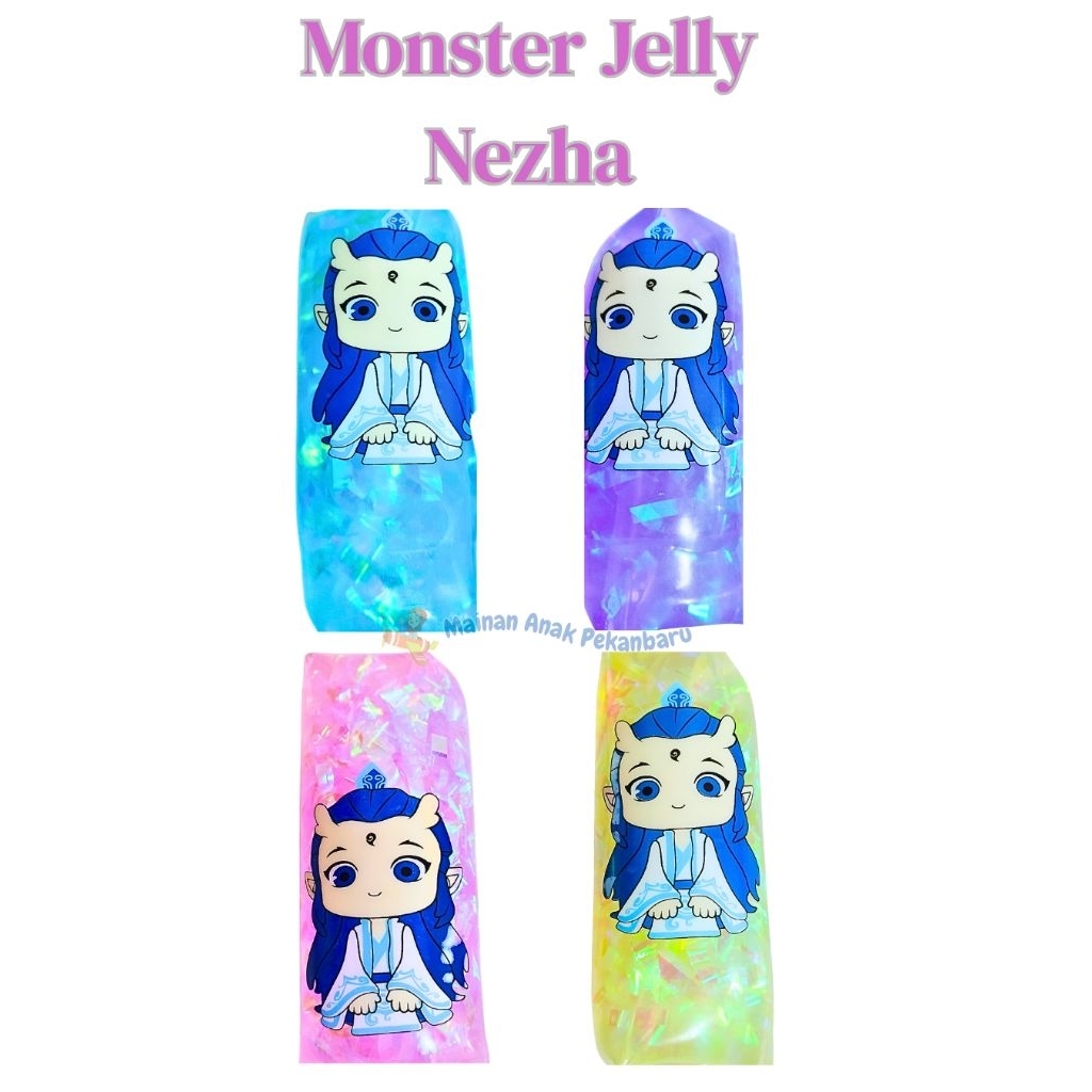 Jual Mainan Water Snake Mainan Catch The Monster Jelly Air Squishy ...