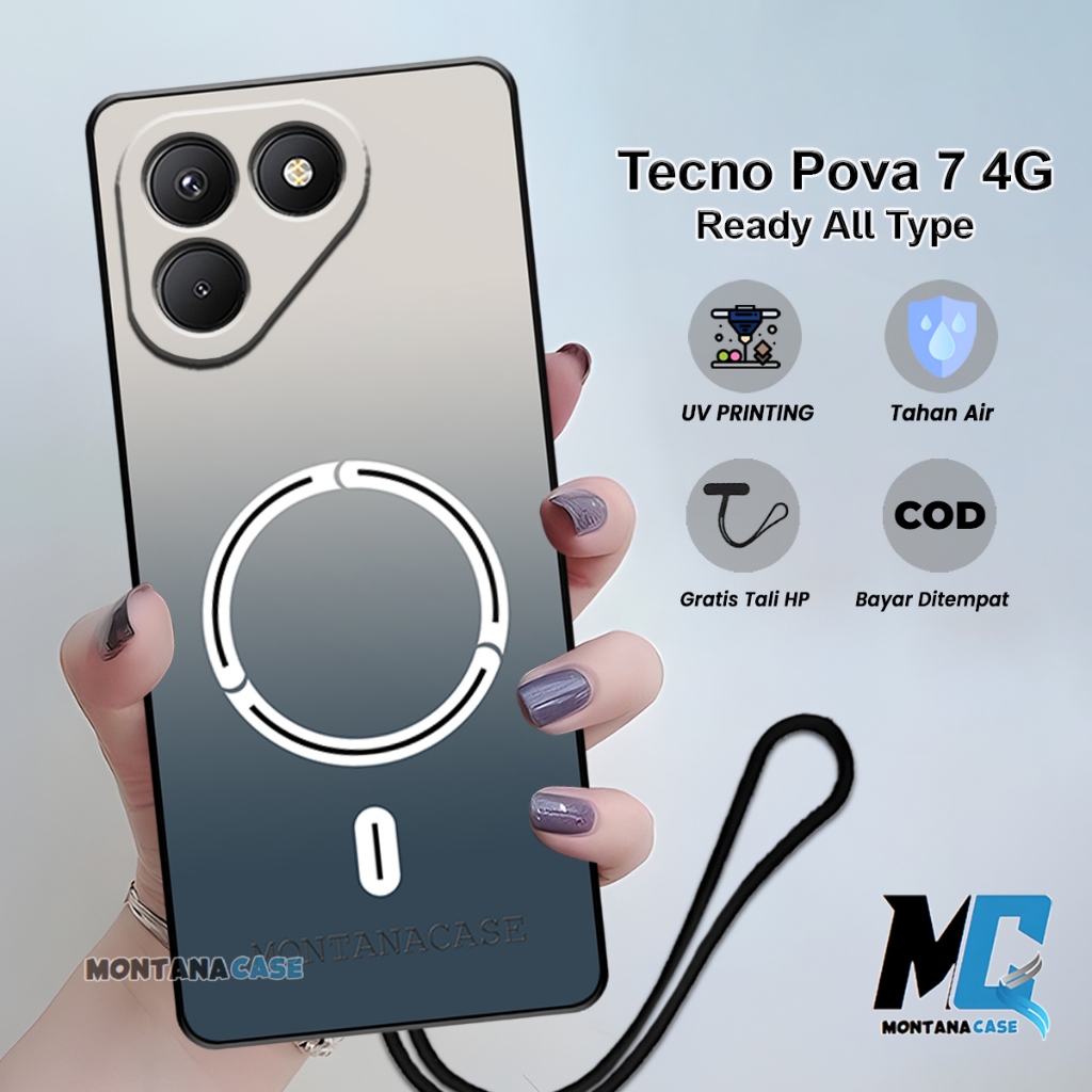 Jual Casing Silikon Tecno Pova 7 4G Terbaru 2025 Fullprint Motif ...