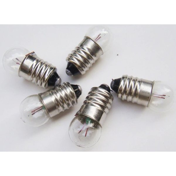 Jual Bohlam Senter E10 Drat 2,5Volt - 3,8V - 6 Volt - 12V Lampu Senter ...