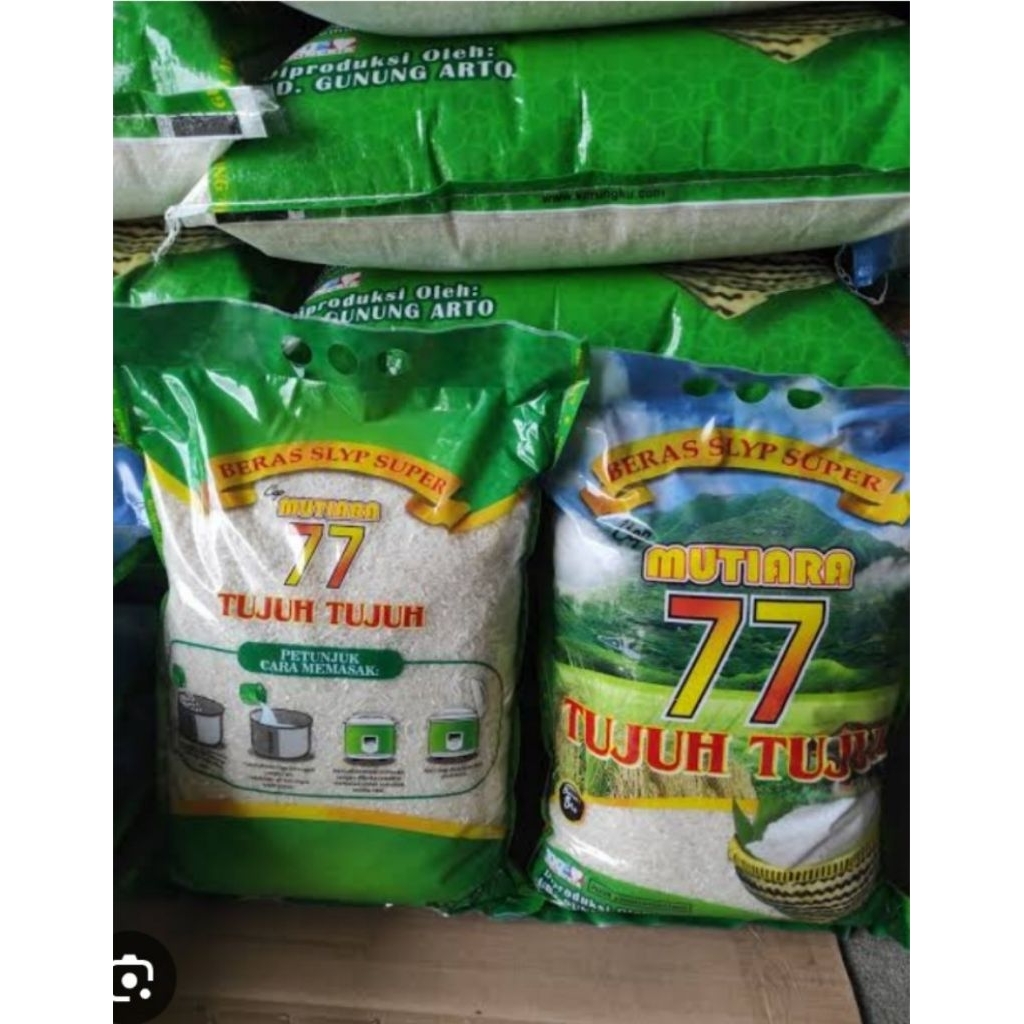 Jual Beras Premium 77 Kemasan 5kg | Shopee Indonesia