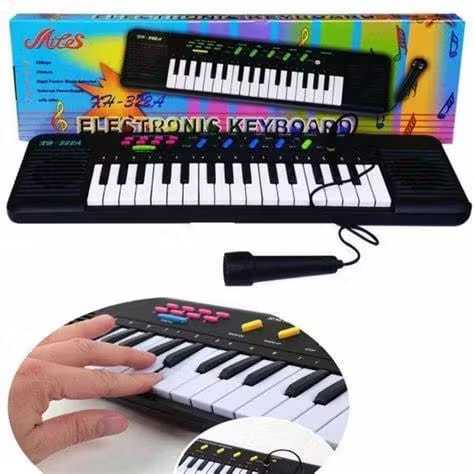 Jual Mainan Anak Piano MUSIK ELECTRONIC MIC KEYBOARD PIANO ORGAN XH ...