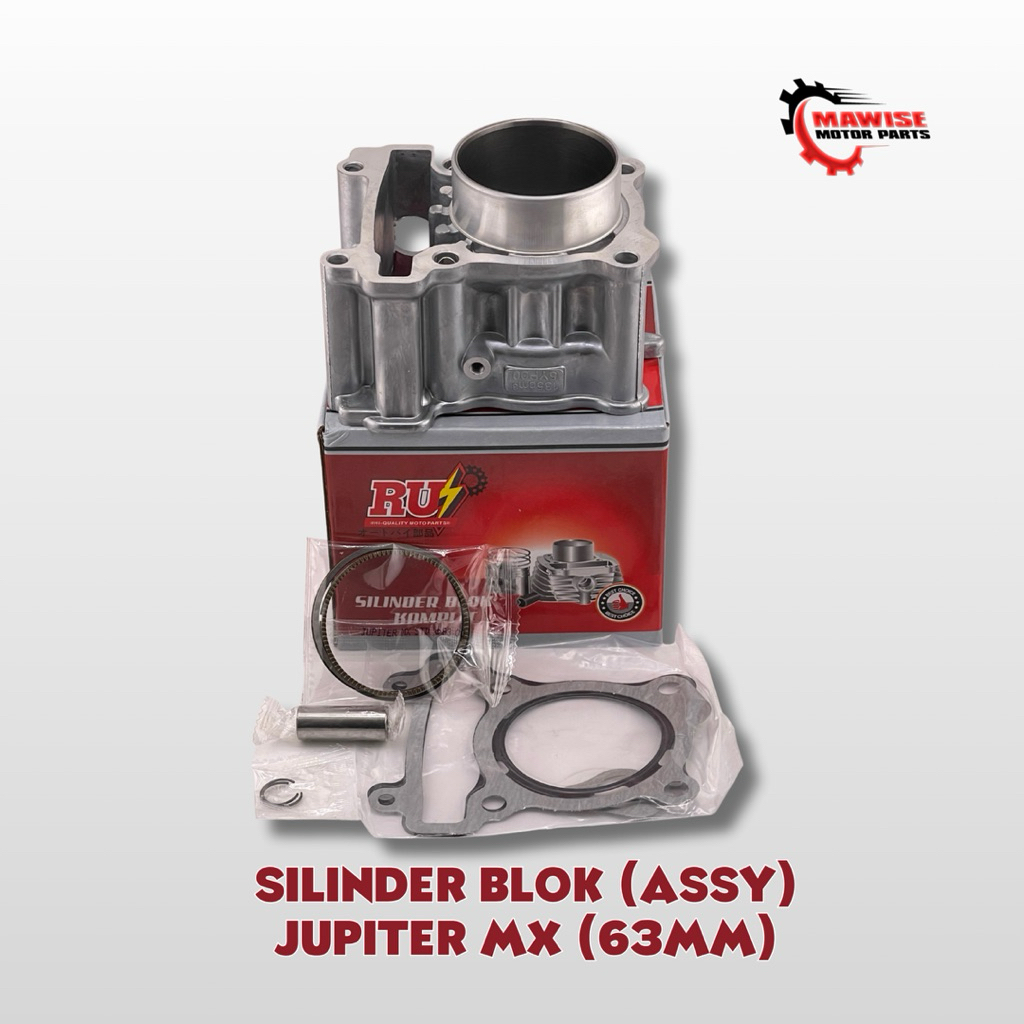 Jual SILINDER BLOK ASSY JUPITER MX 63 MM - CYLINDER BLOCK SEHER BORING ...