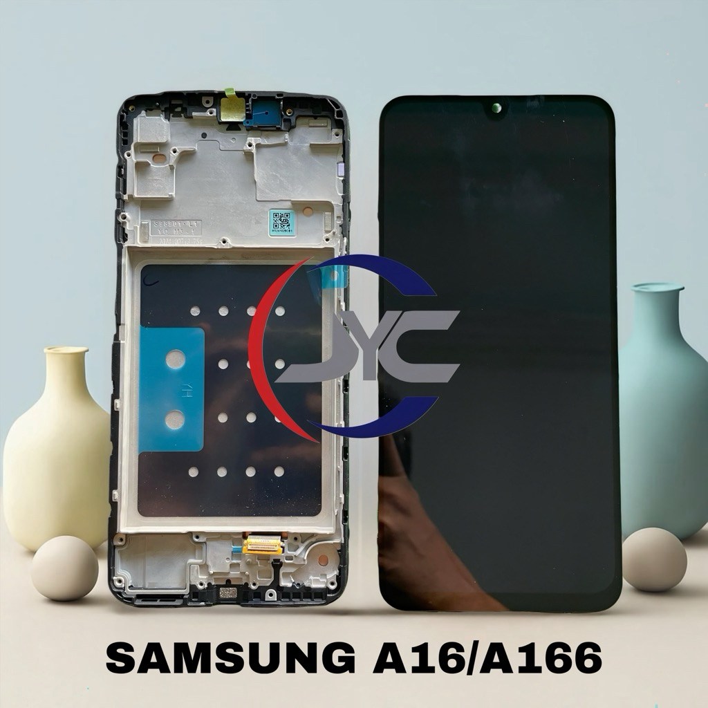 Jual LCD+FRAME SAMSUNG A16 5G A166 ORIGINAL AMOLED | Shopee Indonesia
