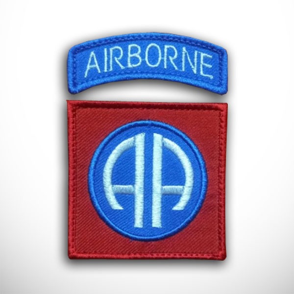 Jual Patch 82nd Airborne Division Bordir Logo Emblem Insignia US Army ...