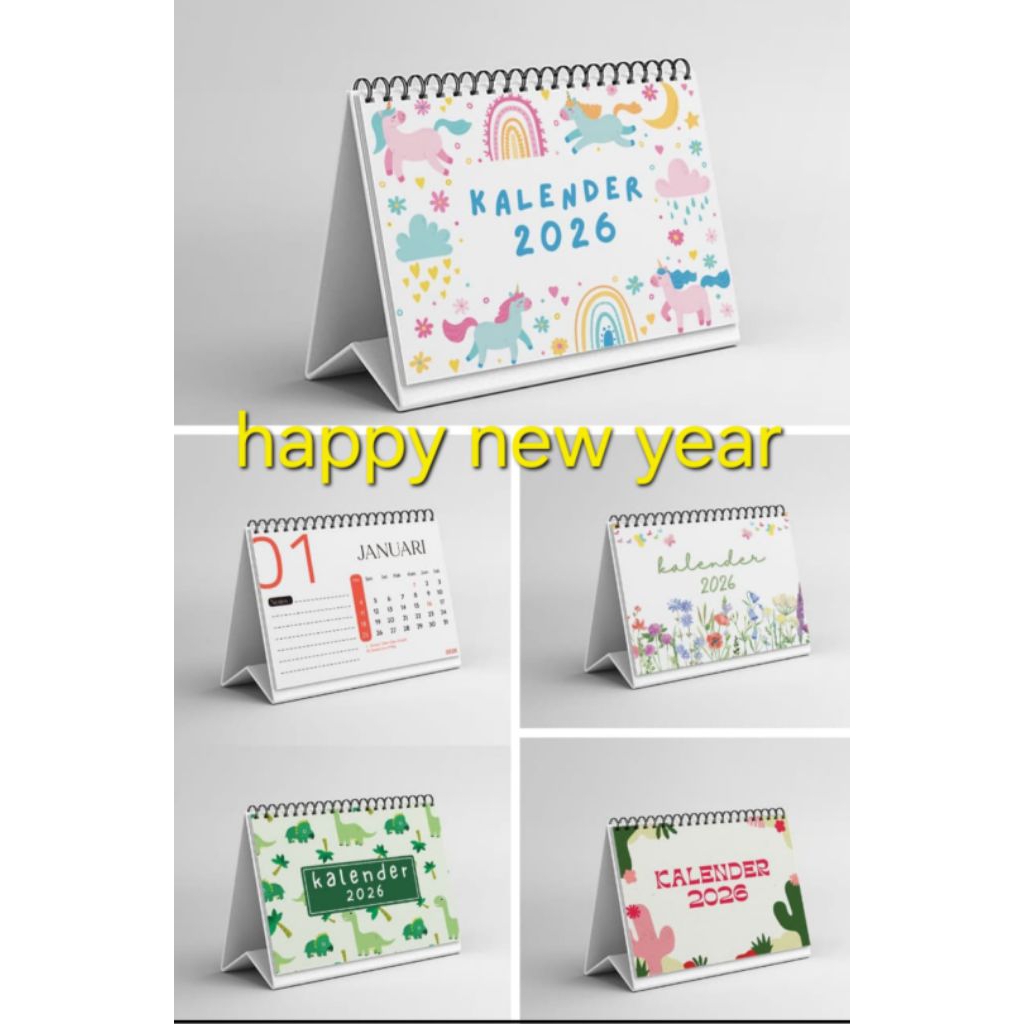 Jual KALENDER 2026 / KALENDER LANDSCAPE MOTIF WARNA WARNI KEINDAHAN ...