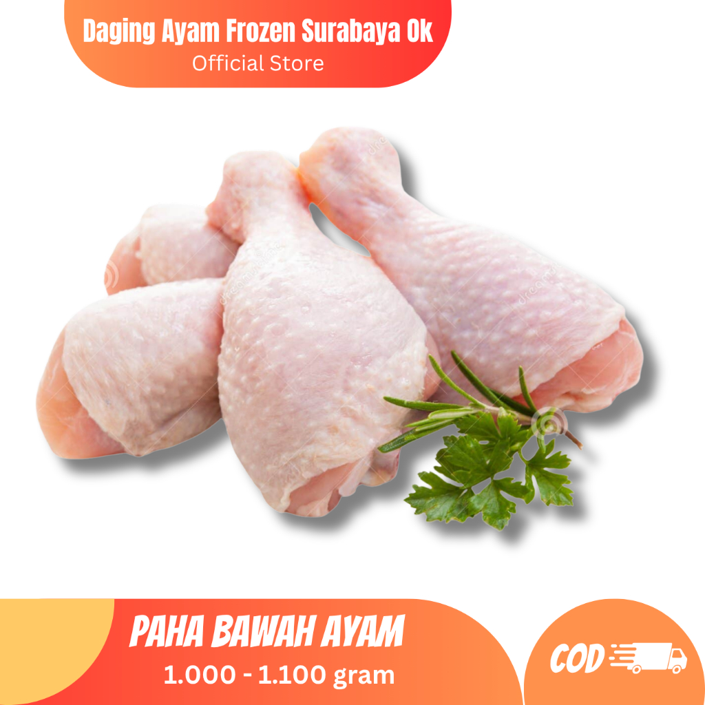 Jual (COD) Paha Bawah Ayam Pentung Drumstick Frozen 1Kg - Ayam Beku ...