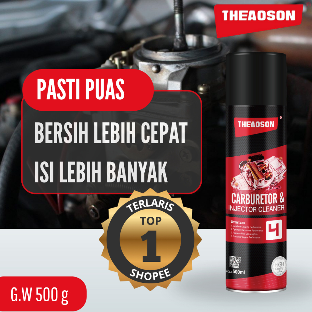 Jual Theaoson Carburetor & Injector Cleaner 500 ML / Pembersih ...