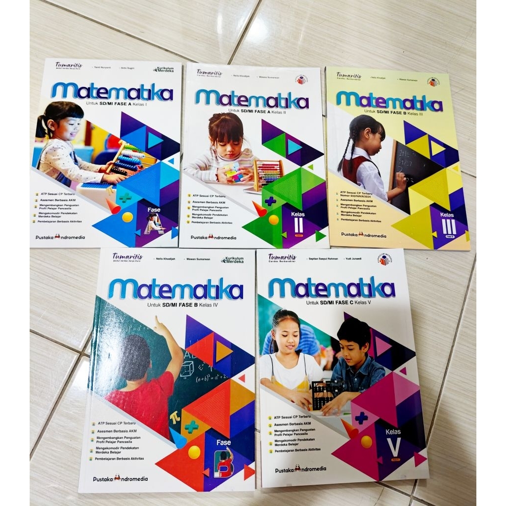 Jual TUMARITIS Matematika SD Kelas 1 2 3 4 5 Kurikulum Merdeka | Shopee ...