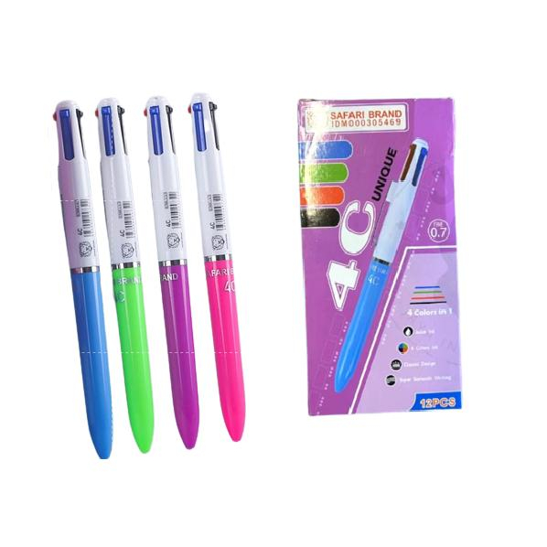 Jual PULPEN 4 WARNA SAFARI ISI 12 PCS | Shopee Indonesia