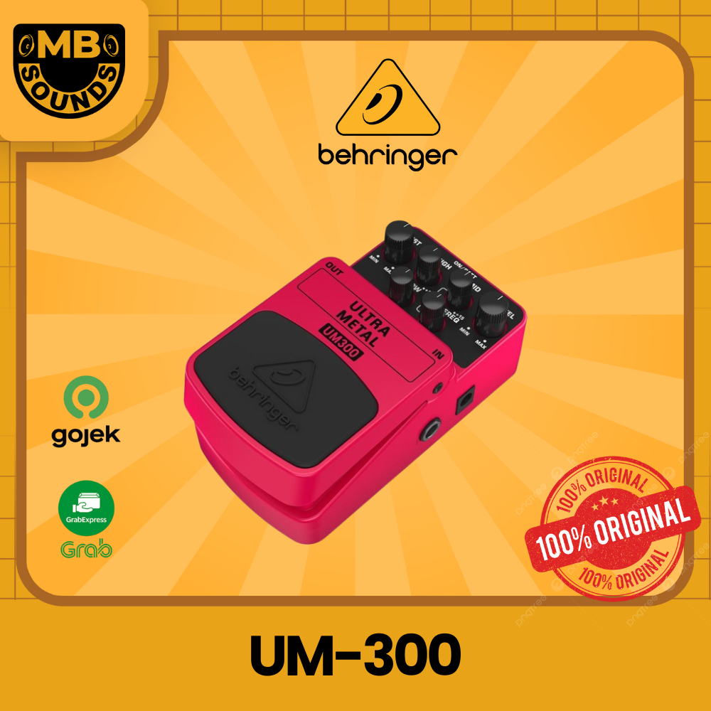 Jual Behringer UM300 / UM-300 / UM 300 Guitar Effects ORIGINAL | Shopee ...