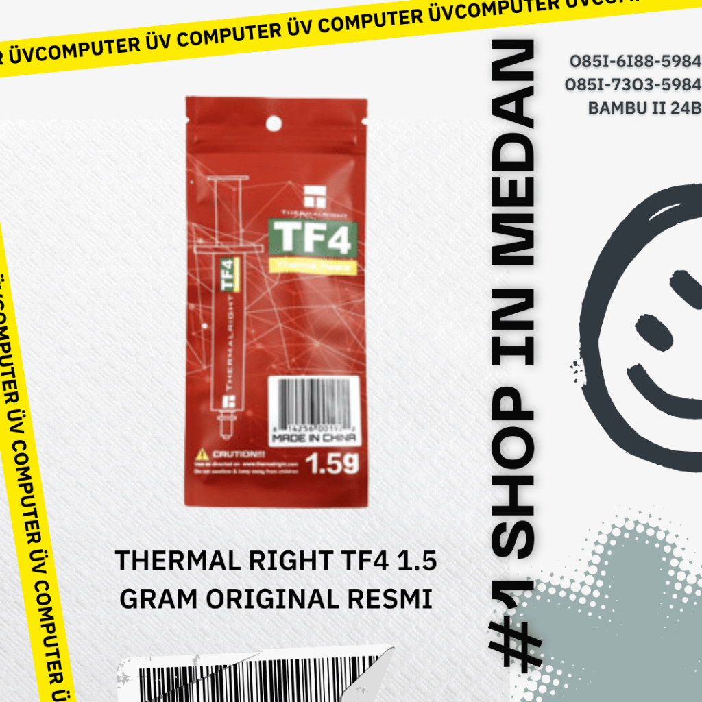 Jual ThermalRight Thermal Right TF4 TF-4 1.5g 1.5gr 1.5 gram Original Resmi Thermal Pasta ...