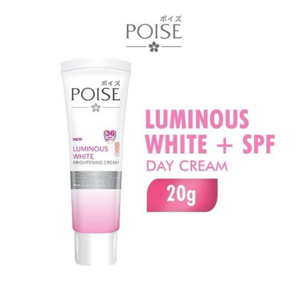 Jual Poise Luminous Day Cream & Facial Foam | Shopee Indonesia
