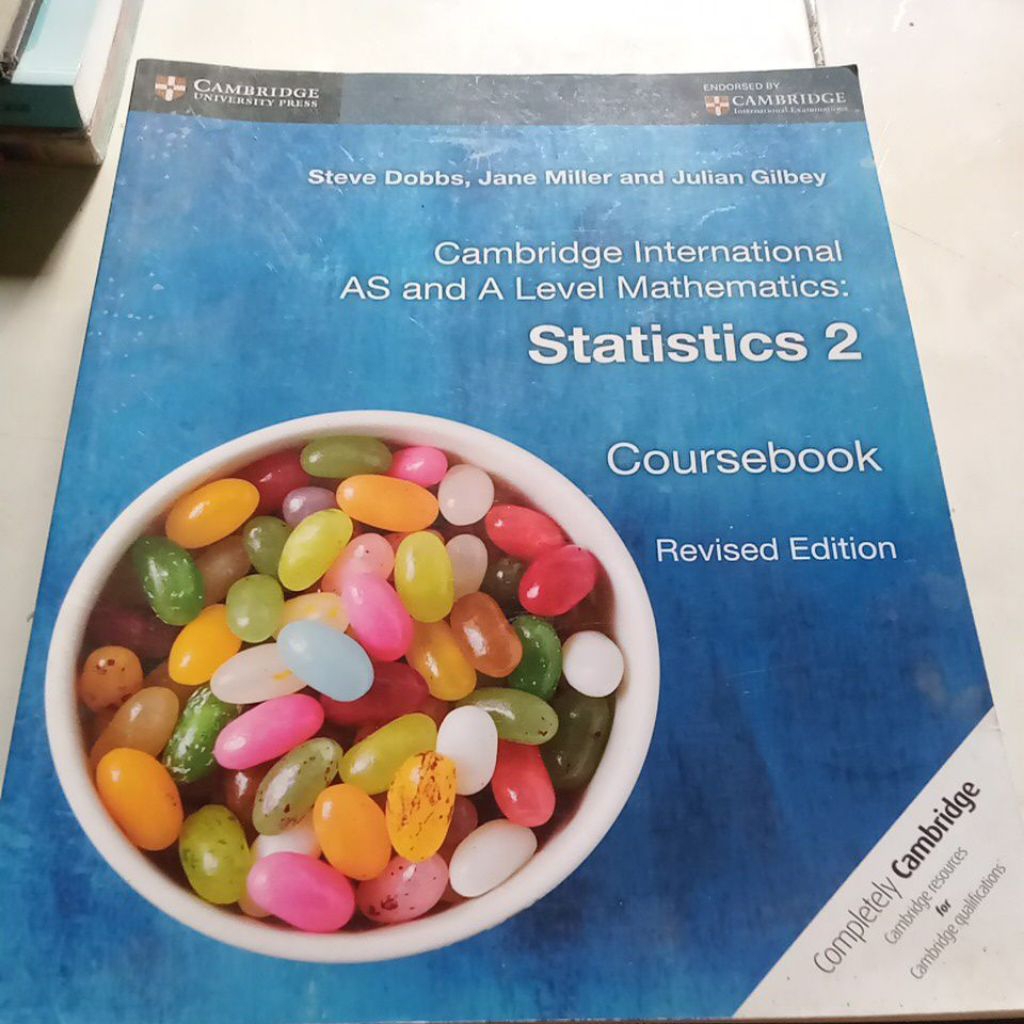 Jual buku Cambridge International AS and A Level Mathematics Statistics ...