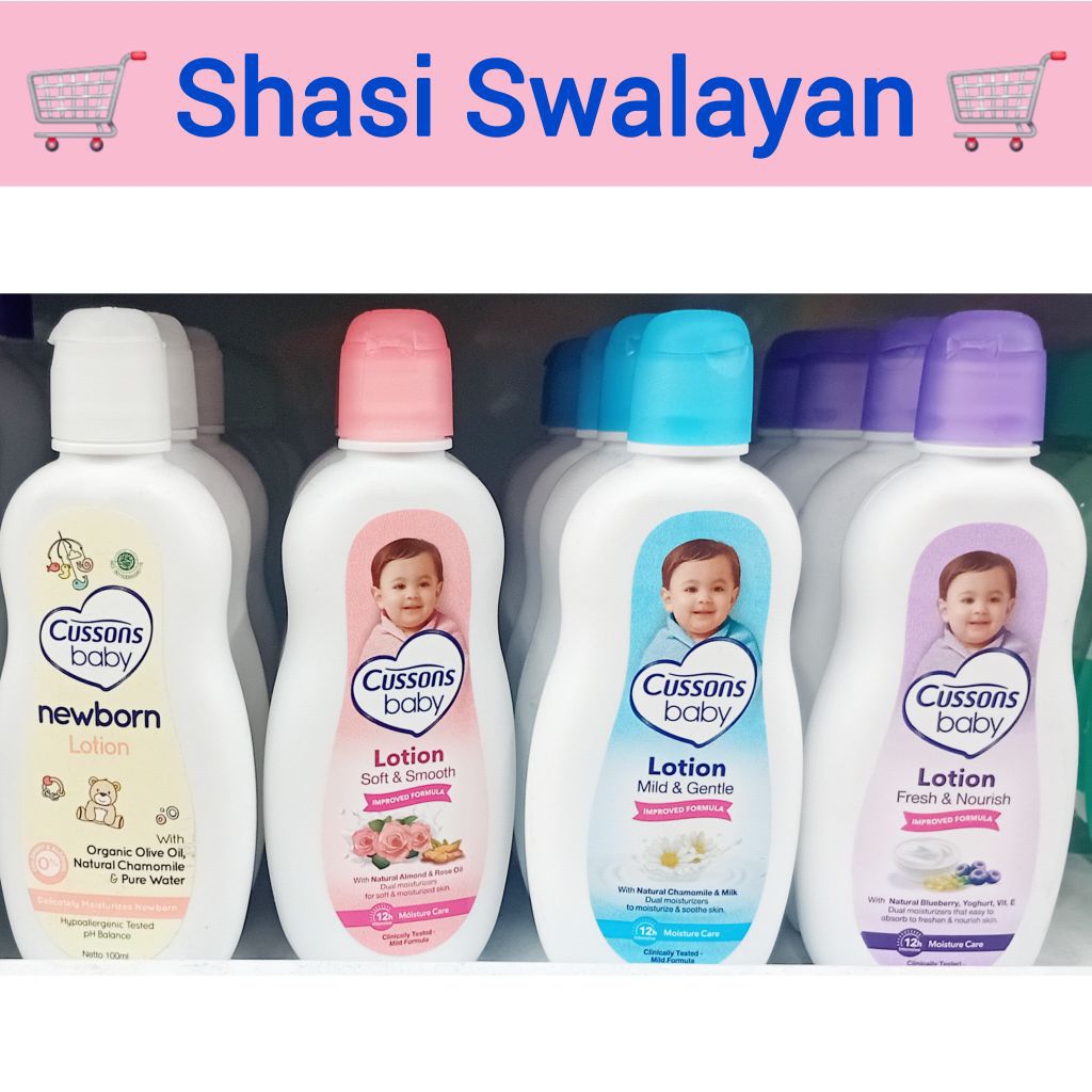 Jual CUSSION Baby Lotion 100 Ml | Shopee Indonesia