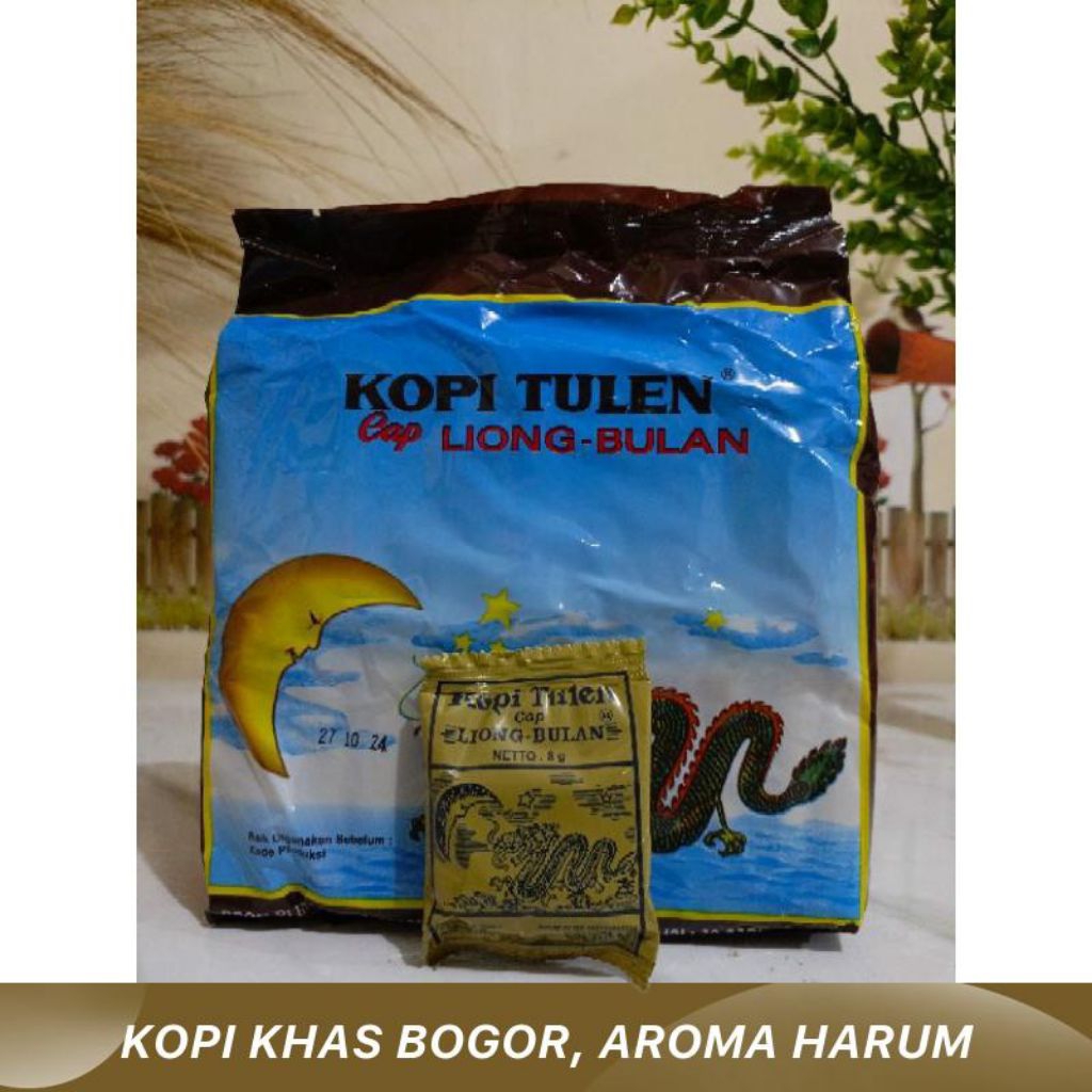 Jual Liong kopi liong bulan tanpa gula isi 30 pcs | Shopee Indonesia