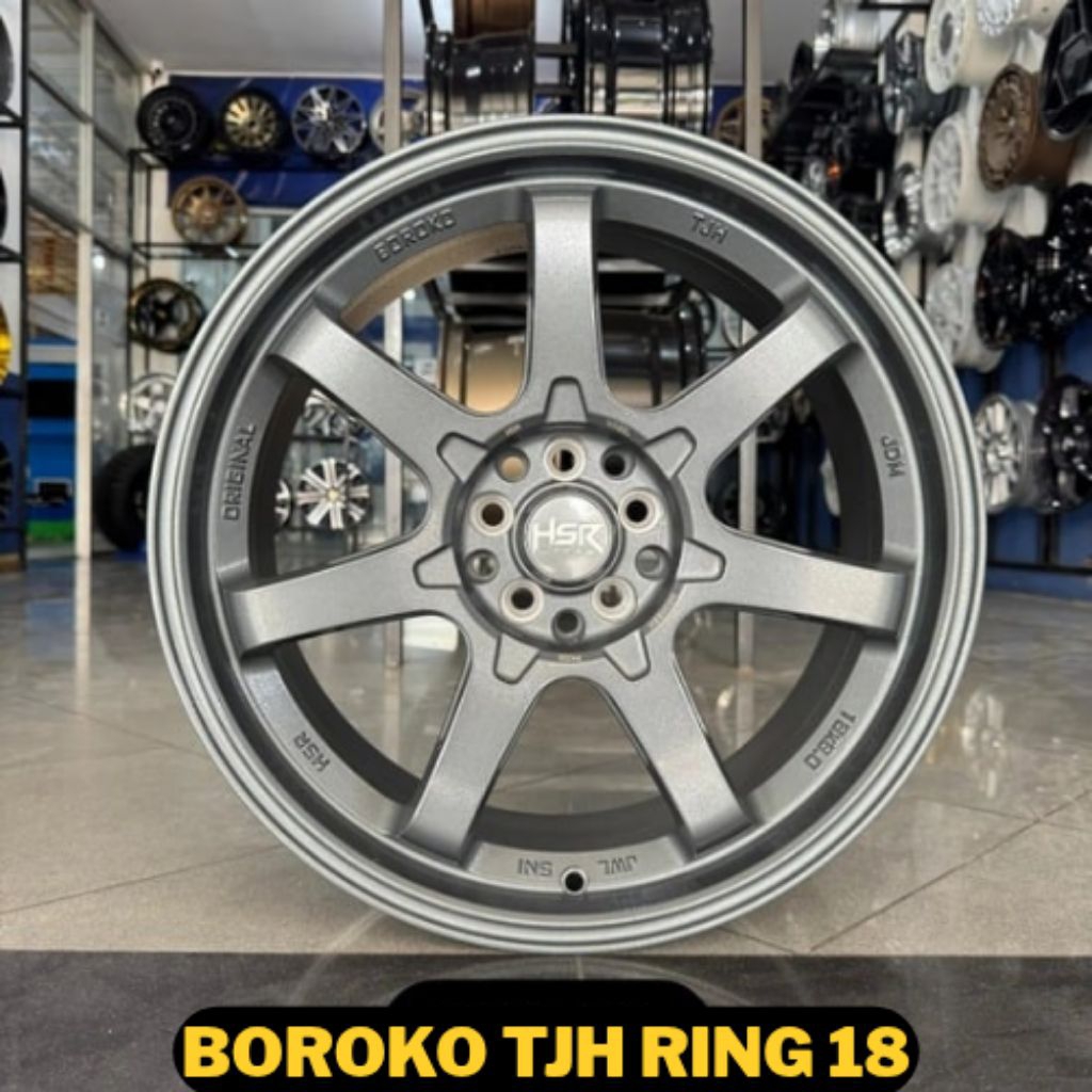 Jual Velg mobil innova ring 18 pelek racing rush r18 HSR wheels untuk ...