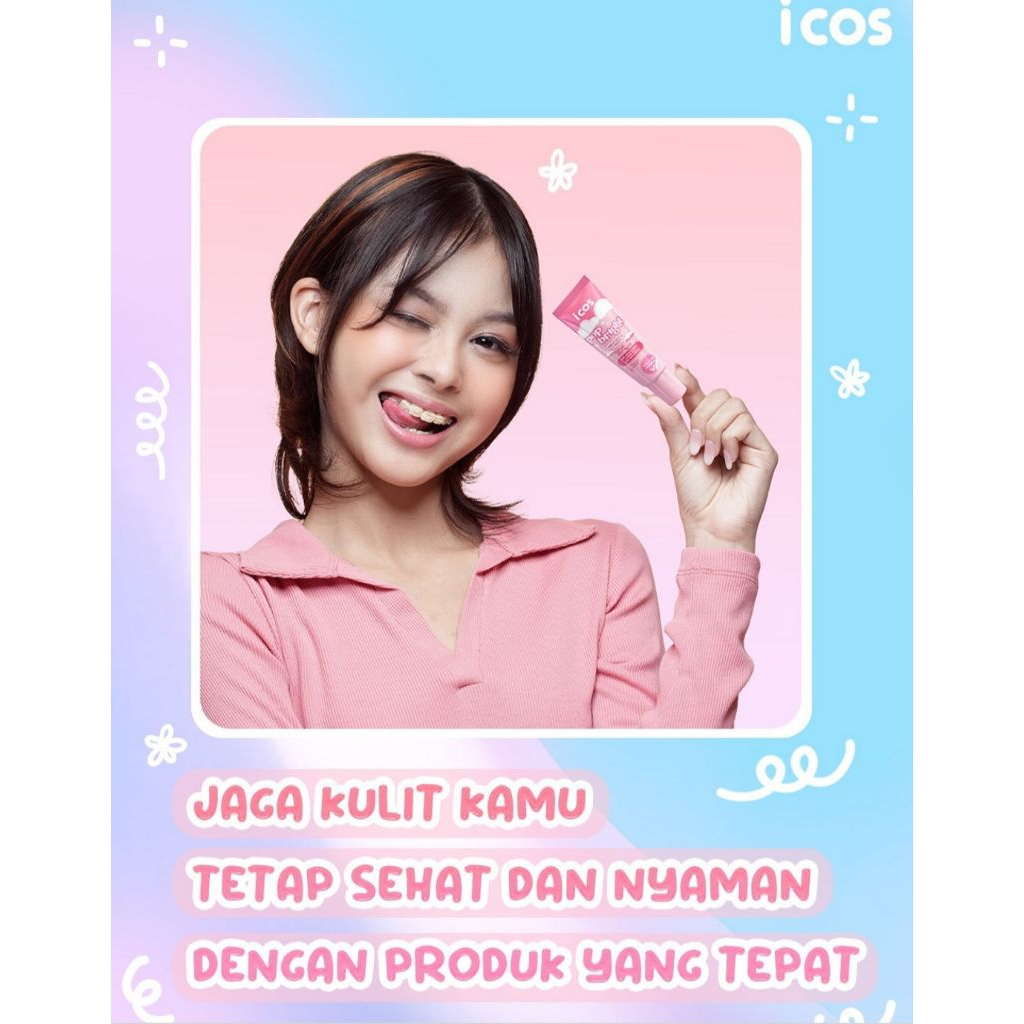 Jual Icos Pop brigth moisturizer cream/pelembab wajah dengan kandungan ...