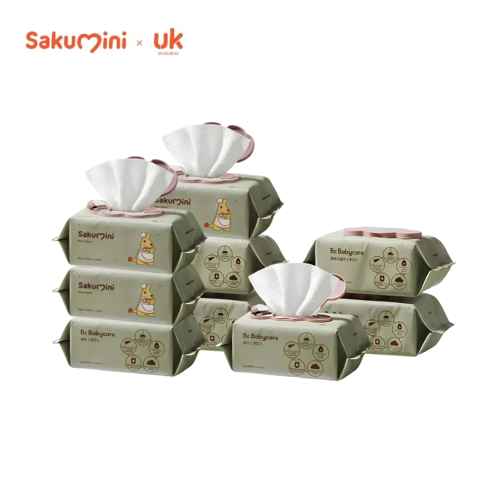 Jual Sakumini Tisu Basah Bayi Wet Tissue Baby Wipes Hand Mouth Facial ...