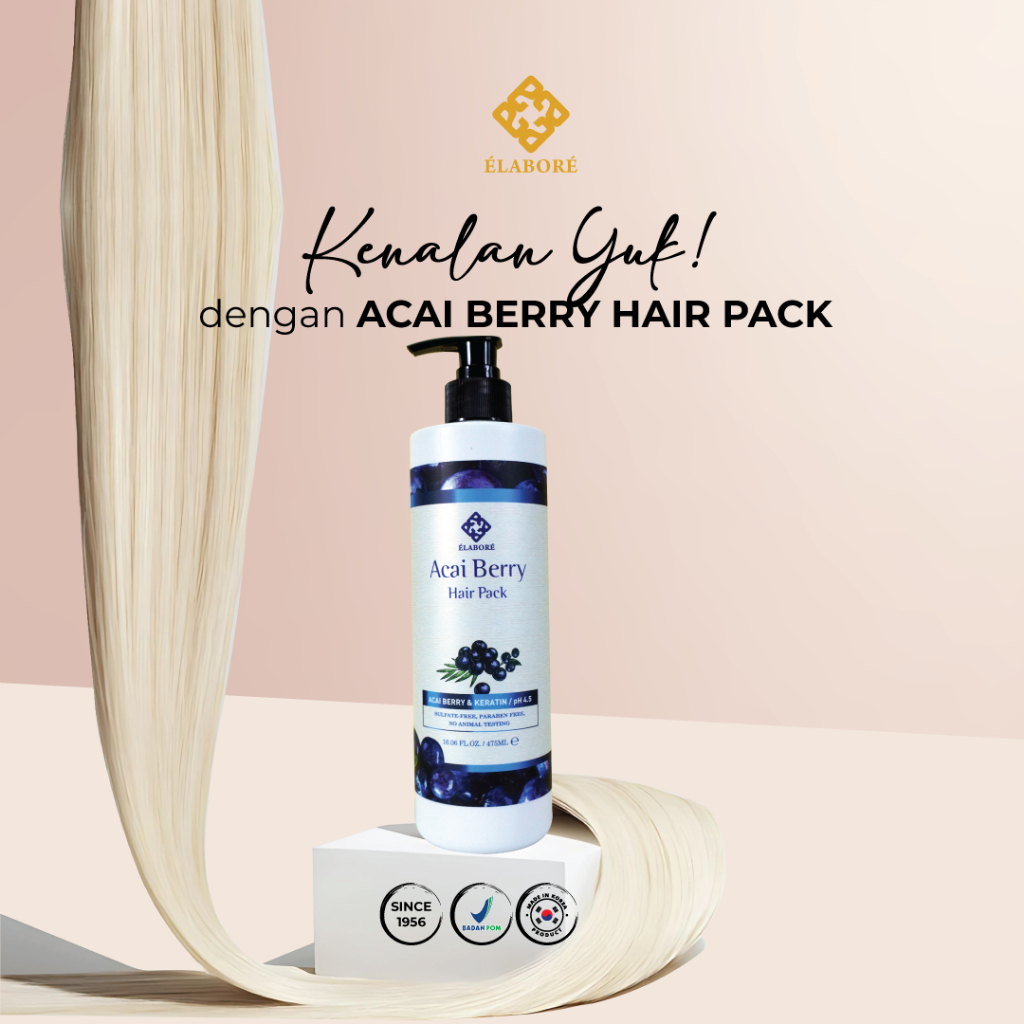 Jual Elabore Acai Berry Pack - Rambut Rusak I Keratin I Haircare I ...