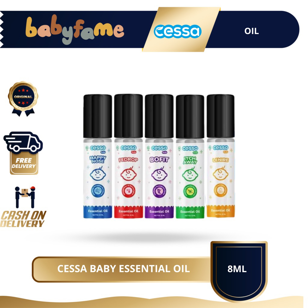 Jual CESSA BABY NATURAL ESSENTIAL OIL ROLL ON | 8ML | BABY OIL | Shopee ...