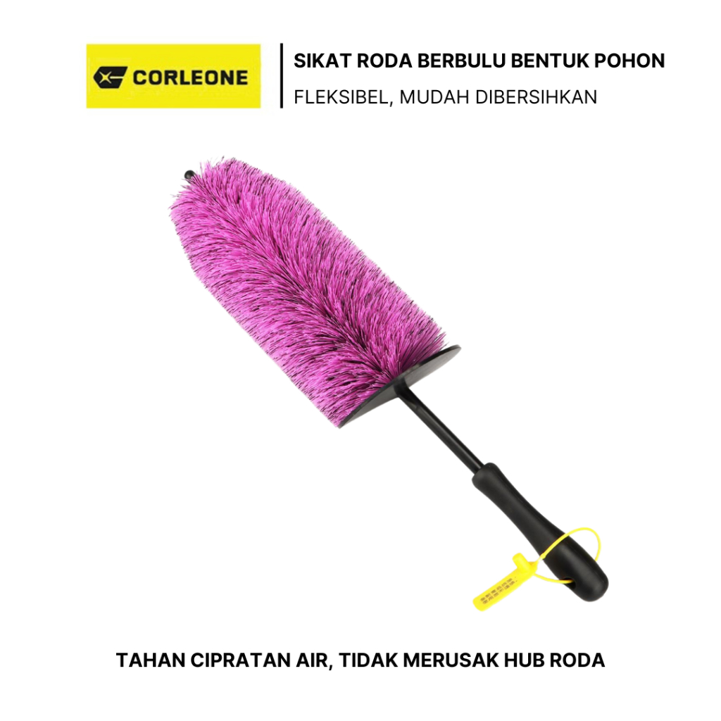 Jual Sikat Roda Mobil Motor Berbulu Lembut Bentuk Pohon Corleone ...