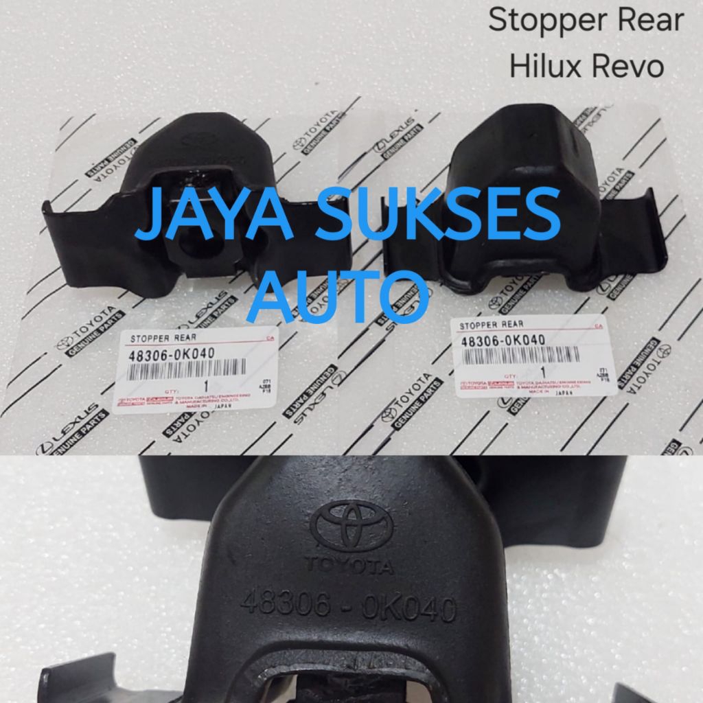 Jual Stopper Belakang Toyota Hilux Revo 48306-0K040 Original | Shopee ...