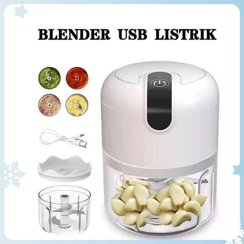 Jual Mini Chopper Blender Portable Gilingan Mini Bumbu Dan Daging ...