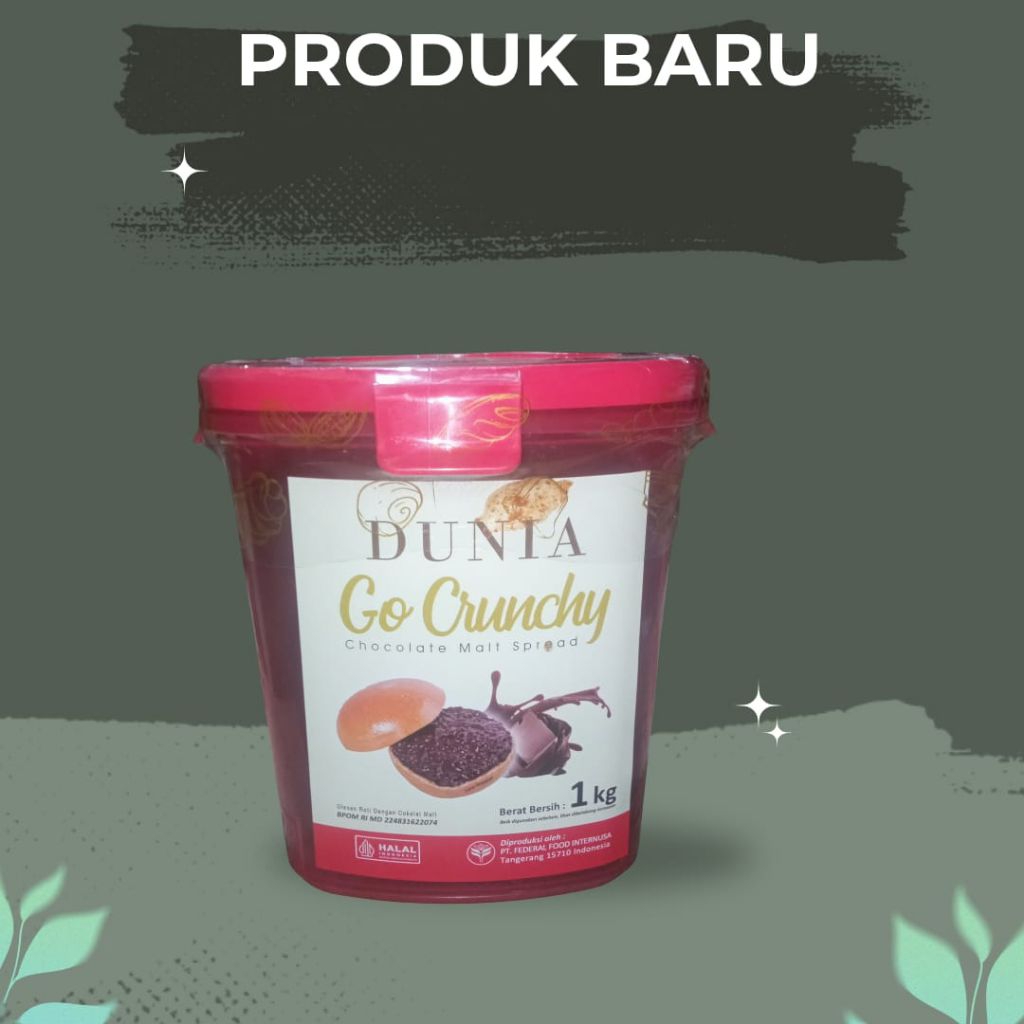 Jual GLAZE DUNIA GO CRUNCHY 1KG | Shopee Indonesia