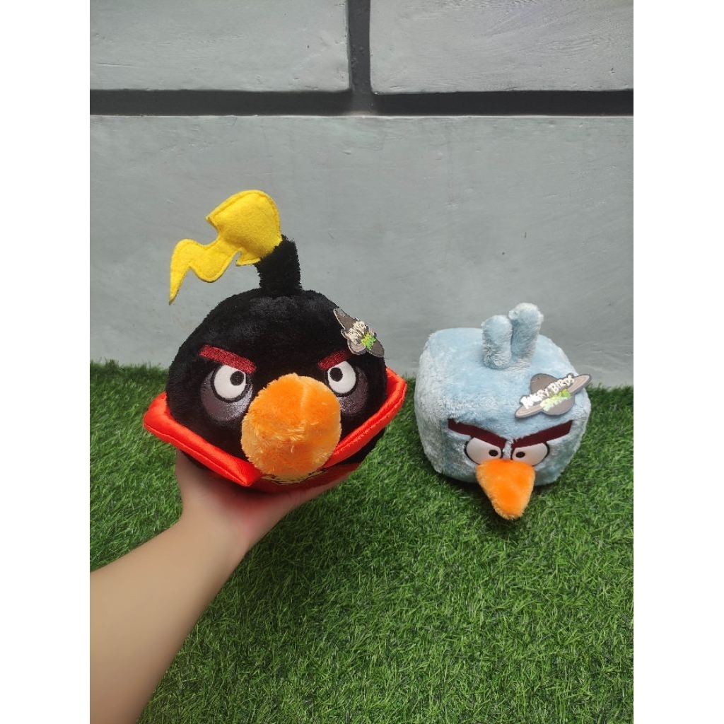 Jual Boneka angry birds ori angry birds space changi airport singapore ...