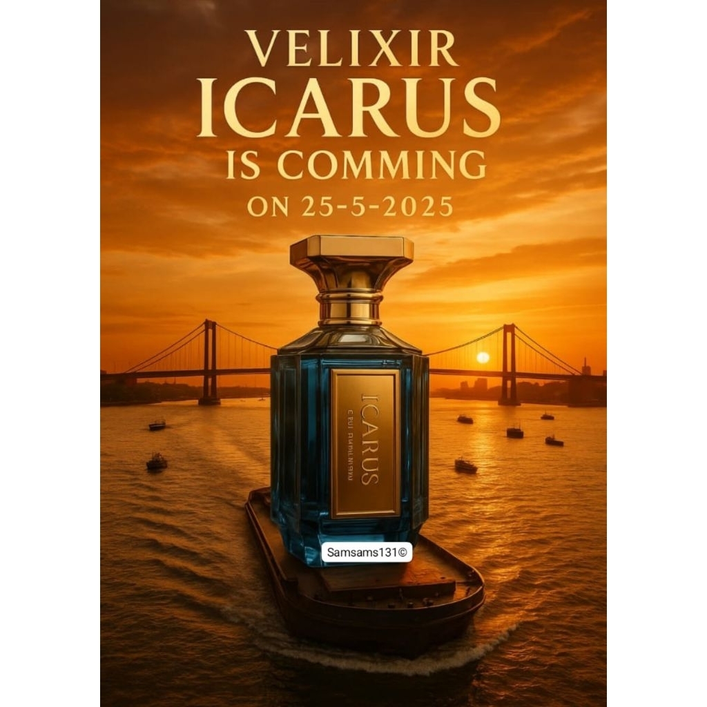 Jual VELIXIR Parfums Athena & Icarus 35ml & 100ml , Barang 100% ...