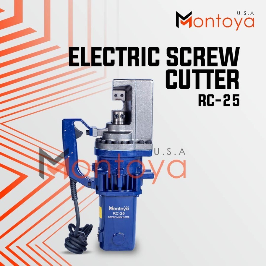 Jual Electric Rebar Cutter Portable Montoya RC22 RC25 / Mesin Potong ...