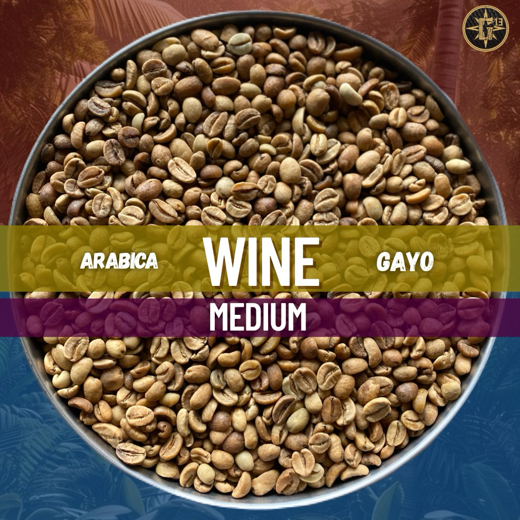 Jual G13 WINE MEDIUM SPECIALTY GREEN BEAN COFFEE ARABICA KOPI GAYO ...