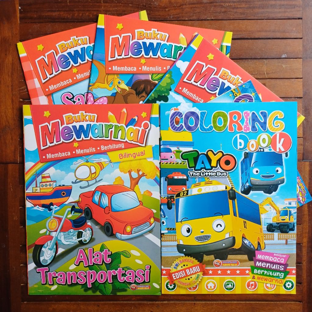 Jual GK Aneka Buku Mewaranai untuk Anak | Shopee Indonesia