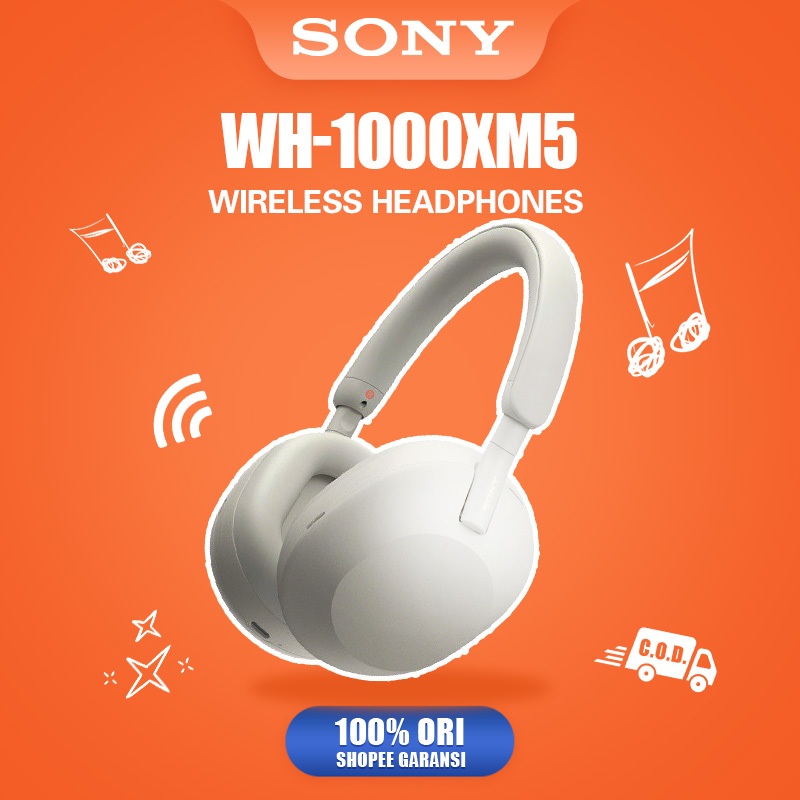 Jual 1:1 OEM Sony-WH-1000XM5 Tahun Headphone Sony For Android & IOS ...