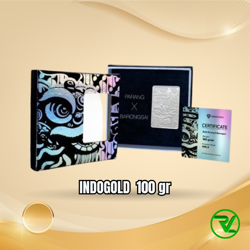 Jual PERAK INDOGOLD 100 GRAM | Shopee Indonesia