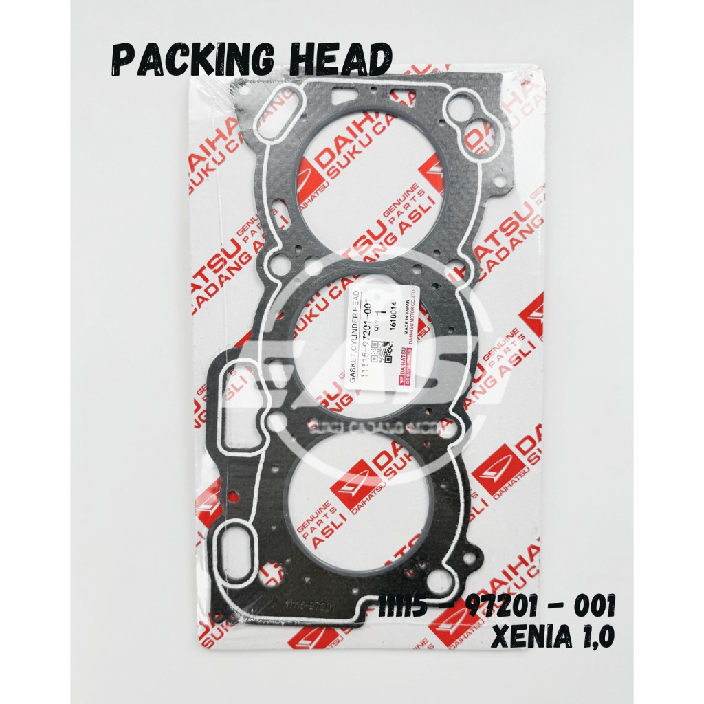 Jual Packing Head Paking Silinder Head Xenia 1.0cc 1000cc 1115-97201 ...