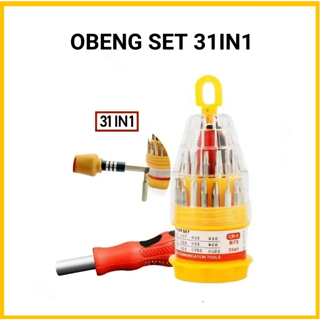 Jual Obeng Set Terlengkap & Harga Terbaru April 2026 | Shopee Indonesia