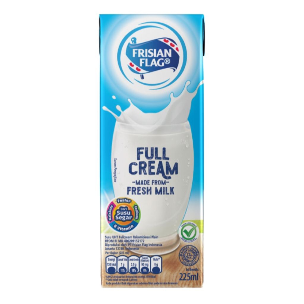 Jual Frisian Flag Susu UHT Full Cream | Shopee Indonesia