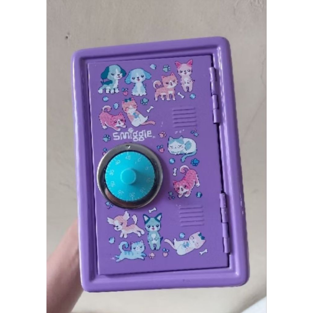 Jual SMIGGLE SAFETYBOX MONEY BOX CELENGAN COINBANK ORIGINAL 100% ...