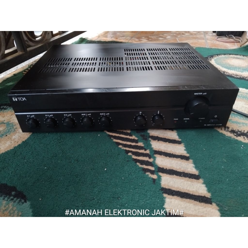 Jual Ampli TOA ZA -2120 90 - 95% Mulus | Shopee Indonesia