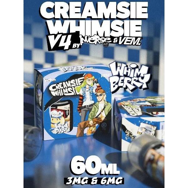 Jual CREAMSIE WHIMSIE V4 WHIMBERRY 60ML 3MG 6MG BY VEM JUICE X IVAN ...