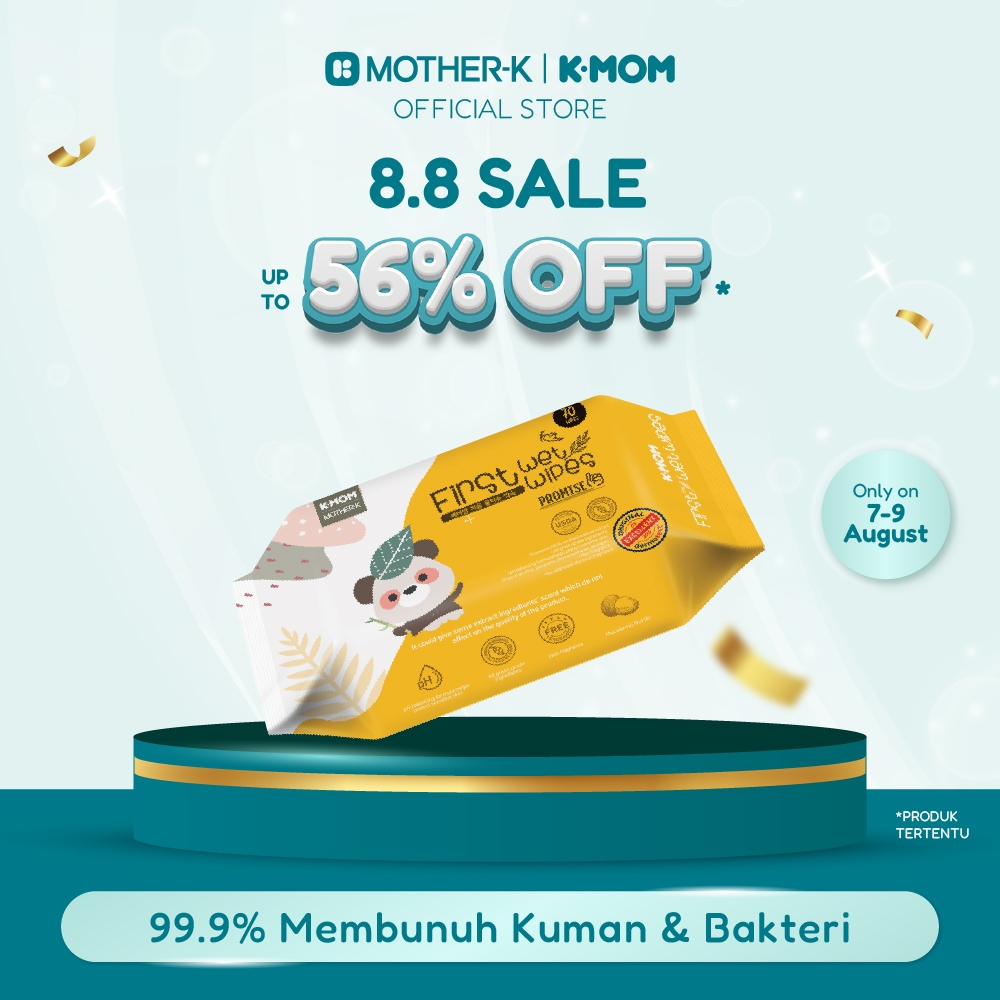 Jual Mother-K K-Mom Wet Wipes Tissue - Tisu Basah | Shopee Indonesia
