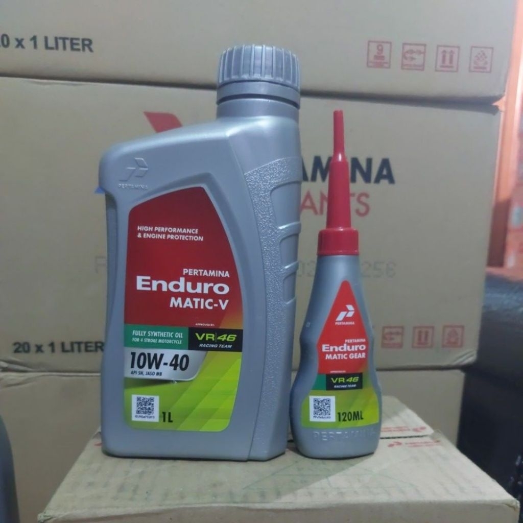 Jual PAKET GANTI OLI MATIC V 1L & ENDURO GEAR | Shopee Indonesia