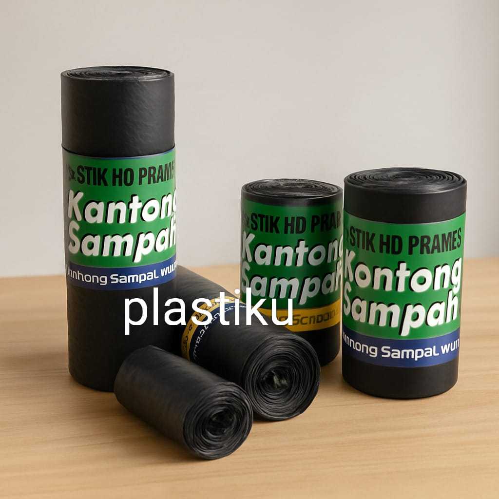 Jual Trash Bag Hitam Tebal X-TRA Kantong Plastik Tidak Mudah Sobek ...