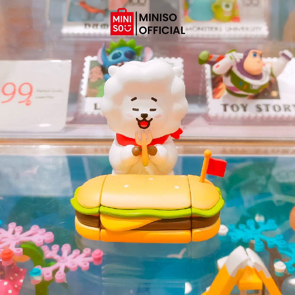 Jual MINISO TOY x BT21 Burger Party Series Surprise Box BT21 Kotak ...